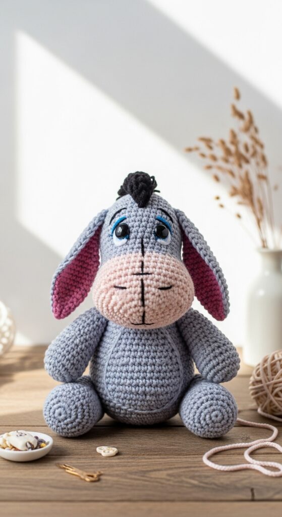 Eeyore – Free Crochet Pattern - the stitchery spot